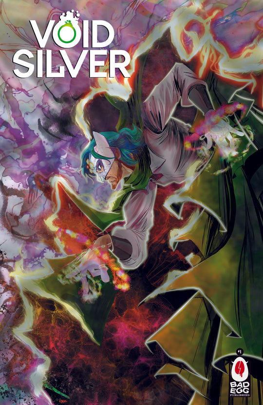 Void Silver #01 - Limited Edition Foil Variant by Robbi Rodriguez – Bad Egg Publishing